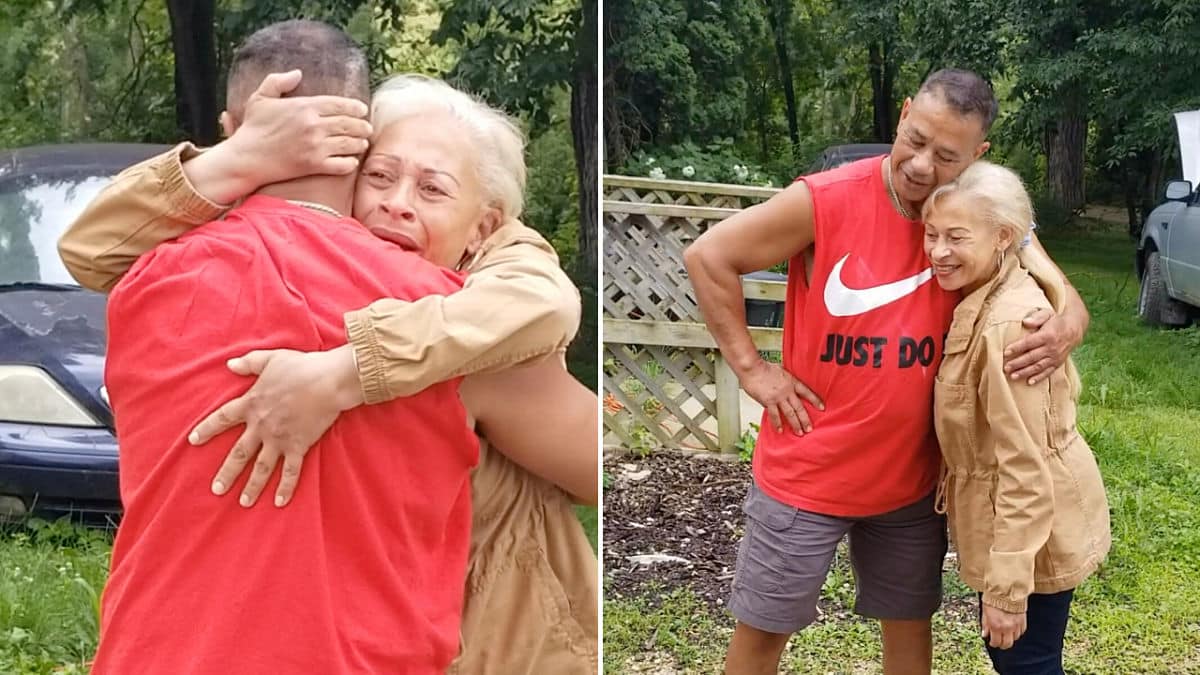 Siblings Reunite At Wedding After More Than 40 Years - Happilynews.com