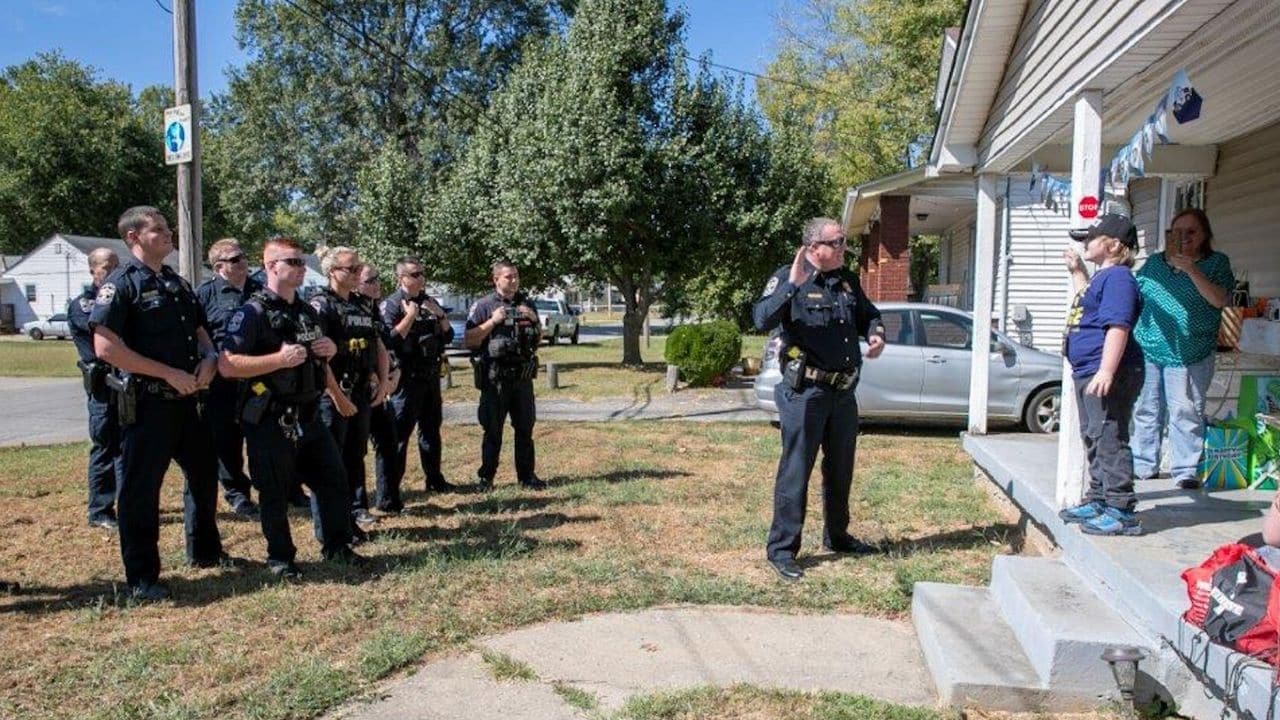 A Boy With Autism Who Dreamed Of Being a Cop Was Surprised On His ...