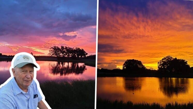 Florida Man Photographs Sunset Every Night to Remember Late Wife of 65 ...