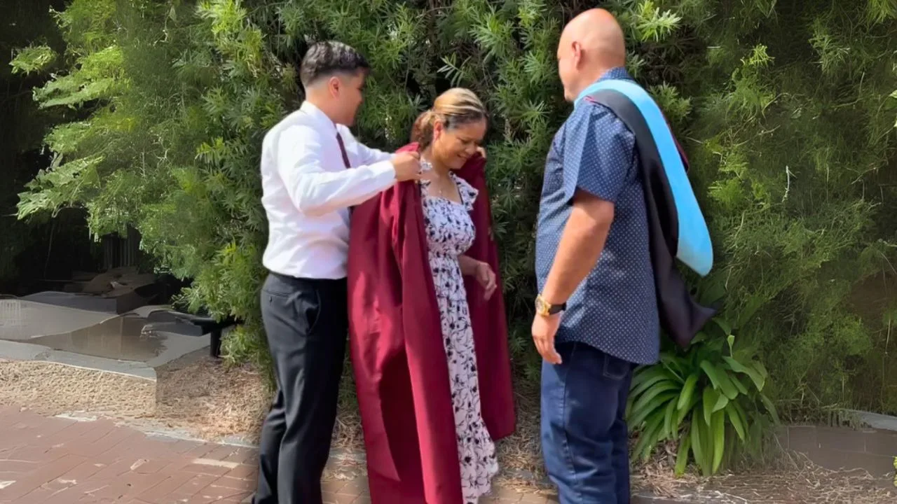 Student Honors Immigrant Parents By Gifting Them His Grad Cap