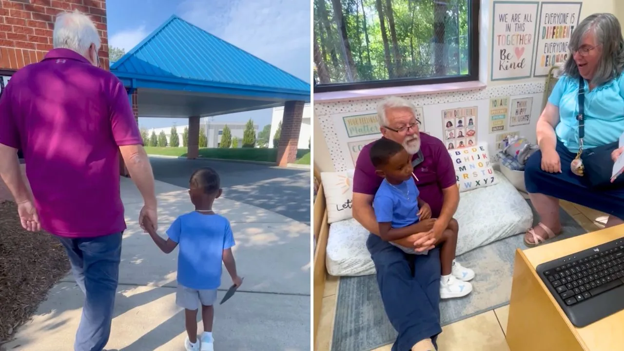 Boy, 3, Proudly Takes Favorite Neighbors to Preschool Open Day ...