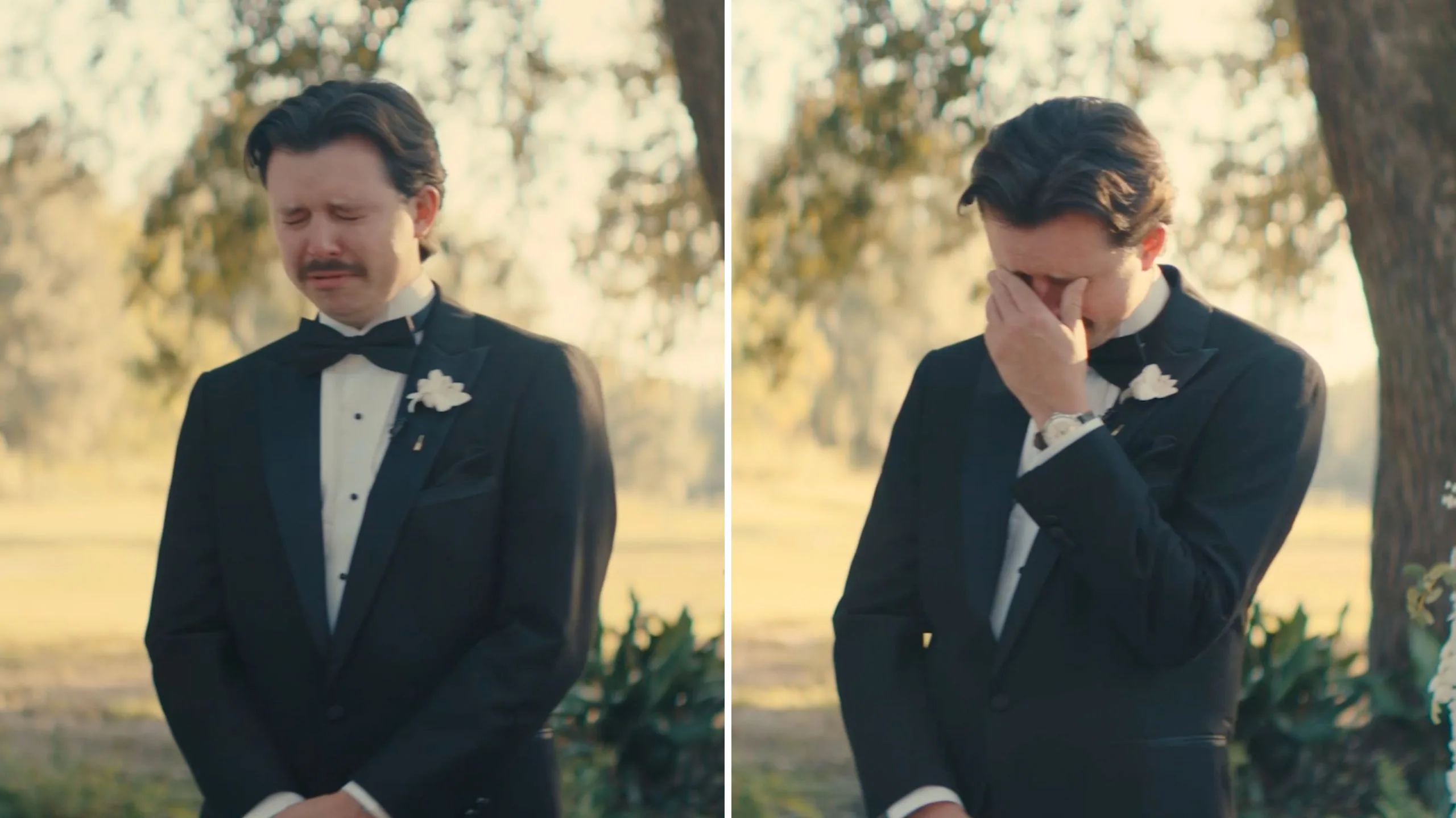 Wedding Message From Late Father Leaves Groom in Tears at Altar