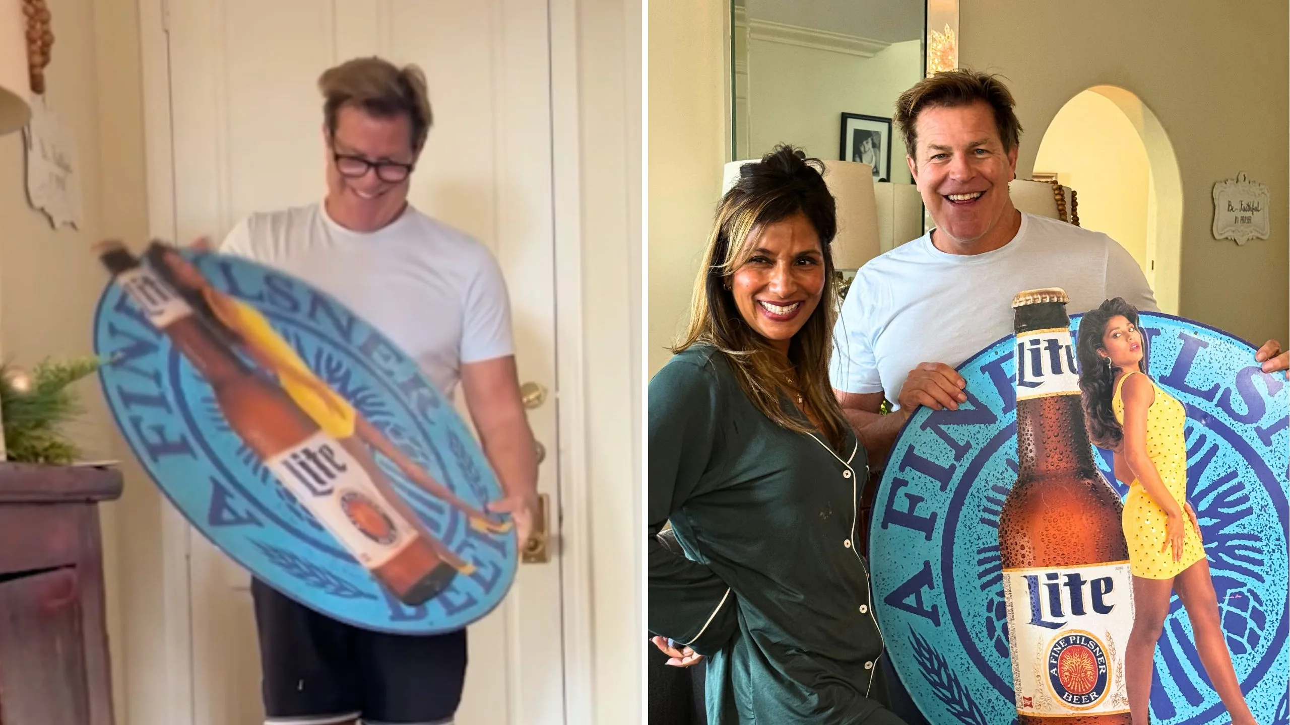 Miller Lite Tin Tacker Search Ends With A Surprise For Dad