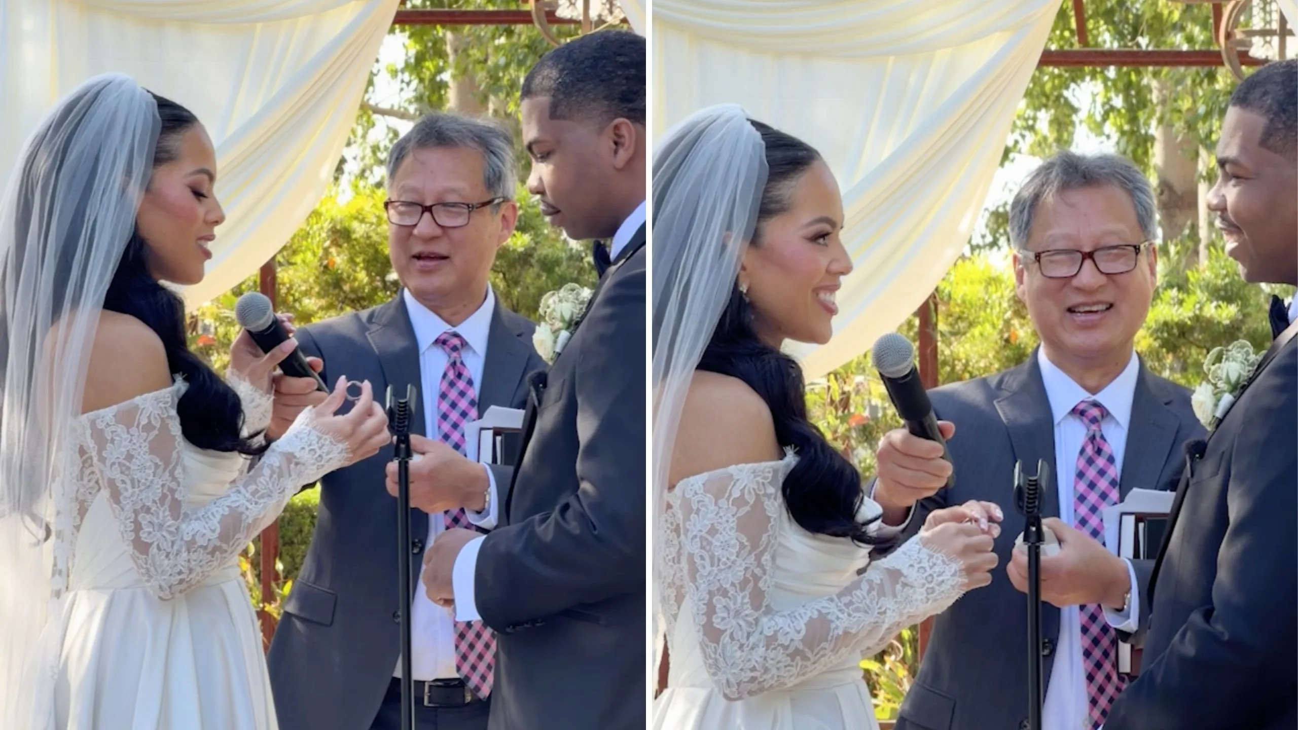 Bride Gives Pilot Groom Ring Made From Retired Southwest Plane