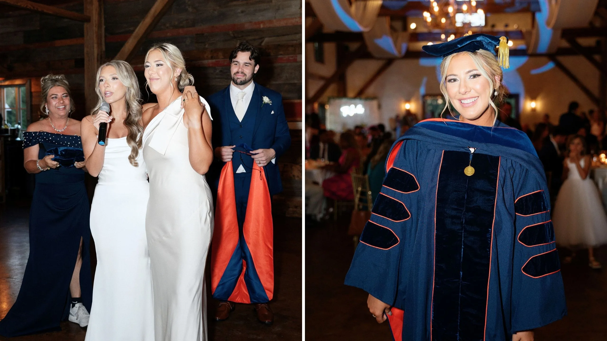 Bride Gives Sister A Wedding Graduation Surprise After PhD Clash
